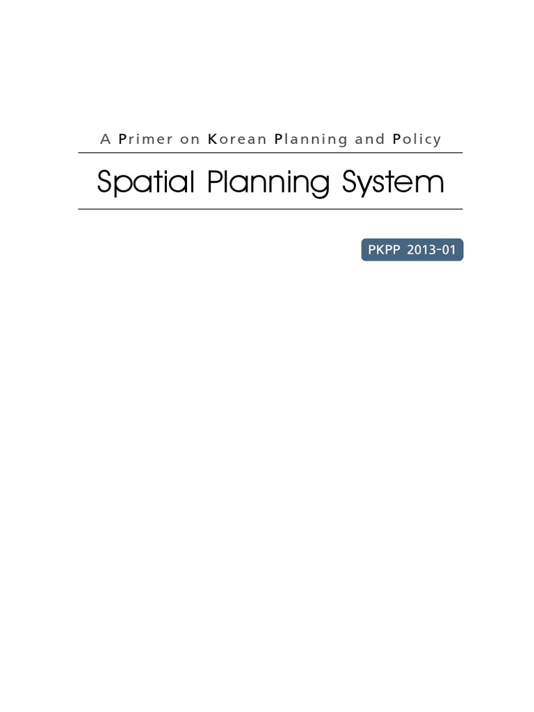 Spatial Planning System | PDF | Economic Growth | Infrastructure