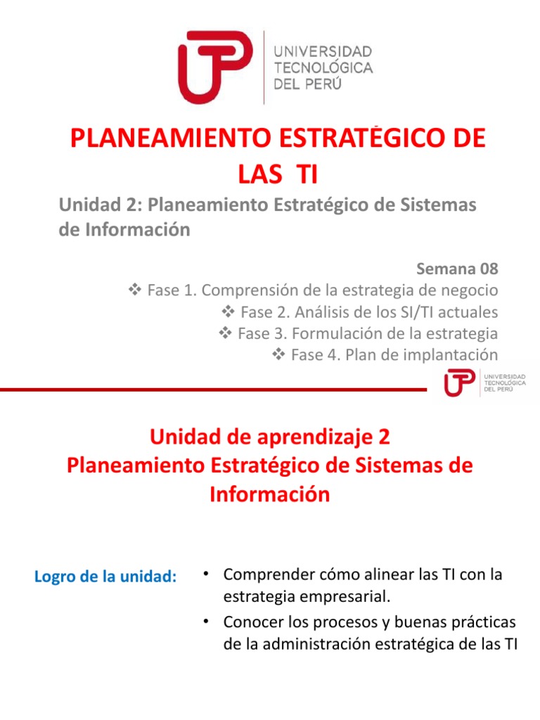 S08 .s8 - Material PDF | PDF | Planificación | Planificación estratégica