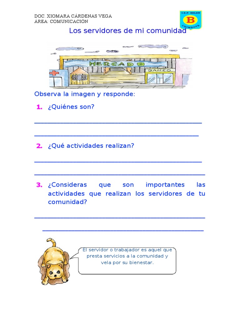 Trabajadores de Mi Comunidad | PDF