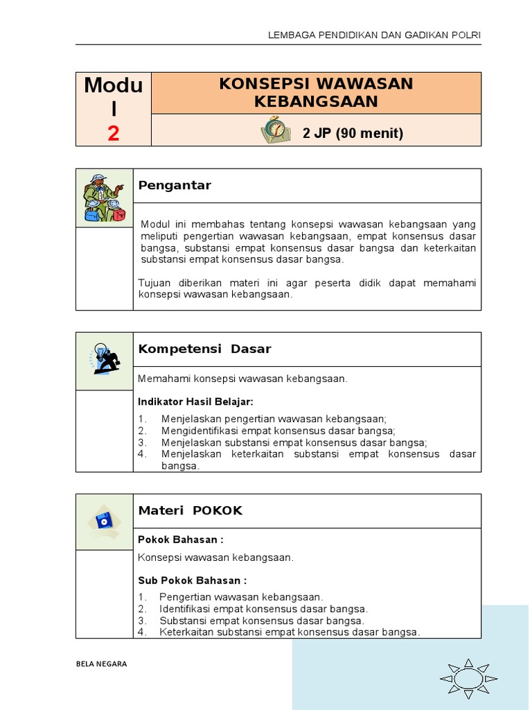 Modul - Ii - Wawasan Kebangsaan | PDF
