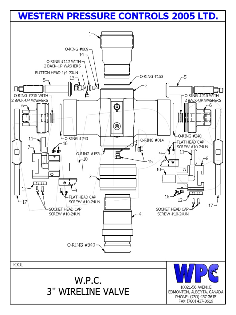 3 Wireline Valve - Manual & Hydraulic (BOP) | PDF | Valve | Machines