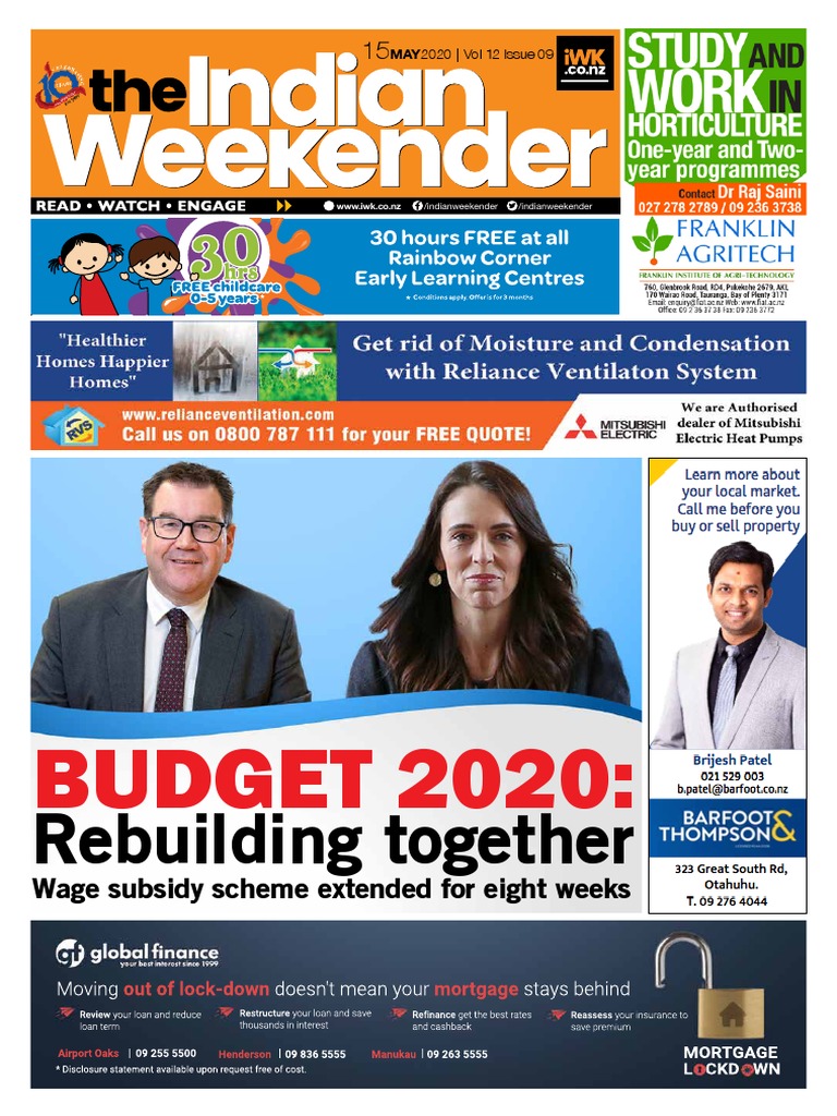 The Indian Weekender, Friday 15 May 2020 - Volume 12 Issue 09 ...