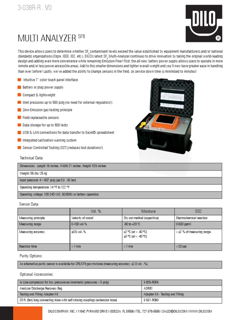 3-038R-R303 Multi Analyzer 2019 PDF | PDF | Power Supply | Electrical Engineering