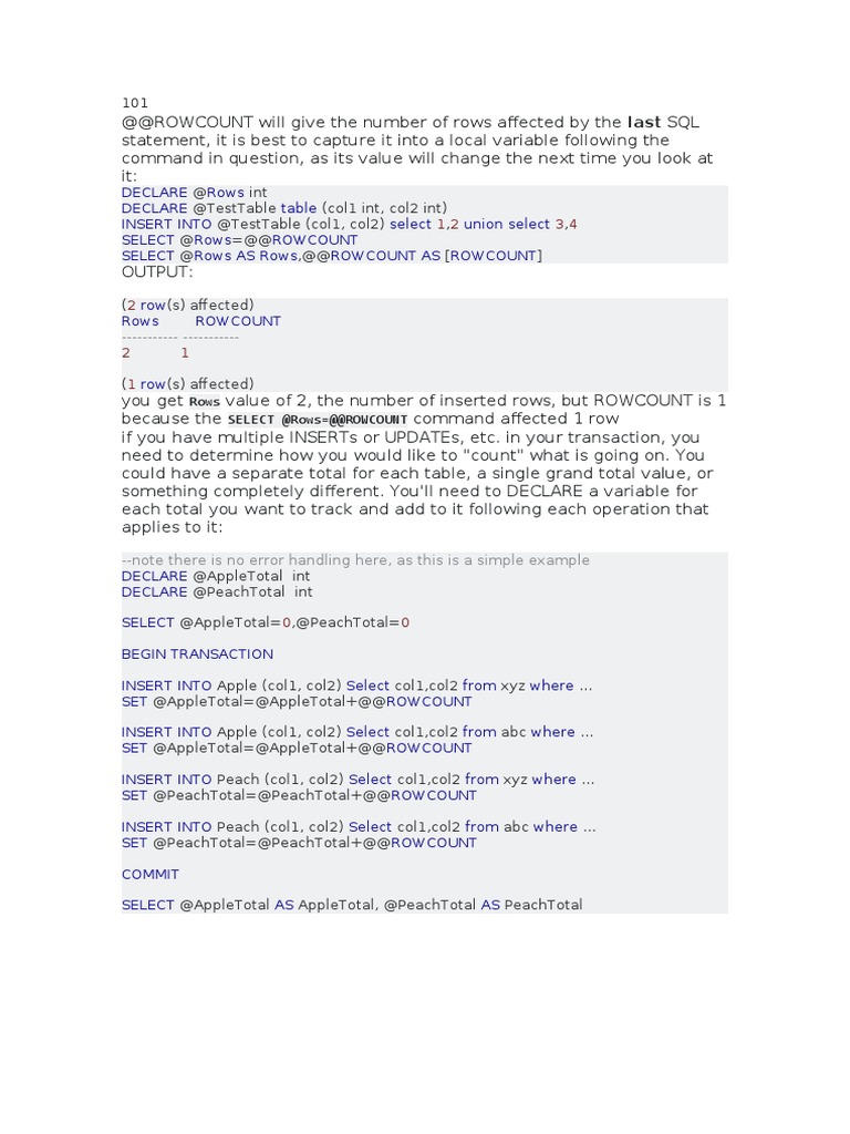 Funciones frente a procedimientos almacenados en SQL Server: Ventajas y desventajas | PDF ...