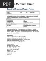 CT Scan Result Sample Template | PDF | Radiology | Ct Scan