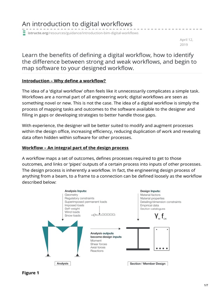An Introduction To Digital Workflows | PDF | Building Information ...