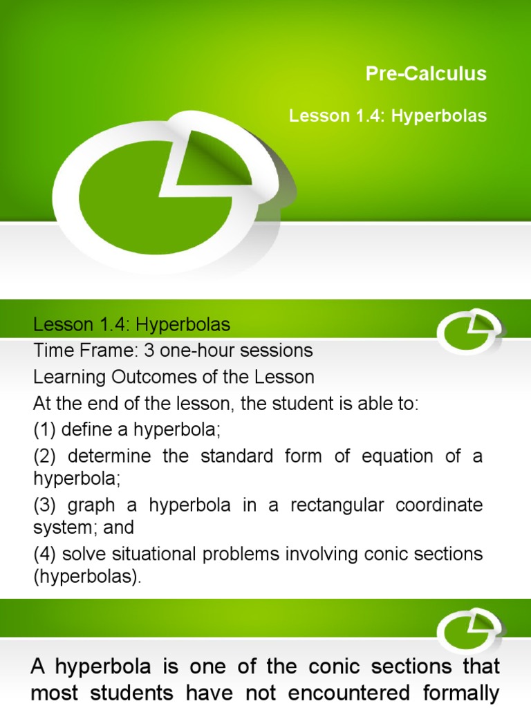 Understanding Hyperbolas in Precalculus | PDF | Geometric Shapes ...