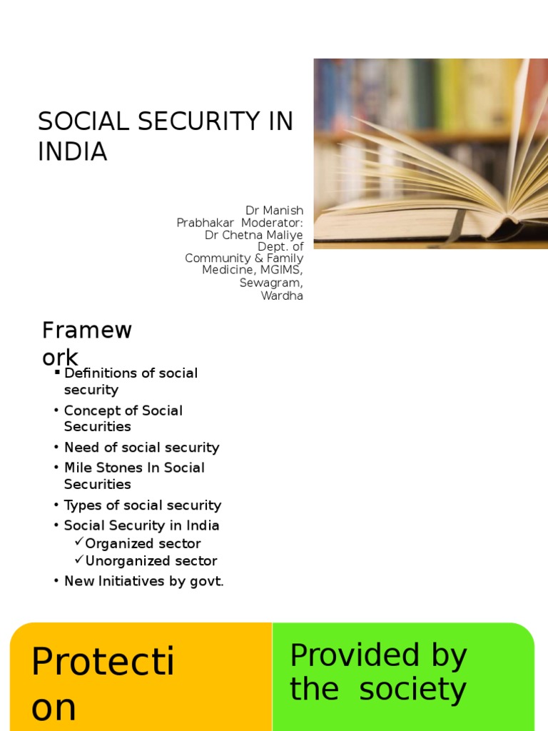 Social Security Measures in India | PDF | Welfare | Social Security