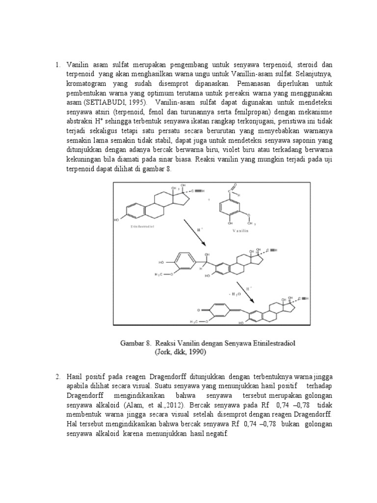 Vanilin Asam Sulfat | PDF