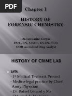 Forensic Chemistry Lecture #14 | PDF | Crime Scene | Forensic Science