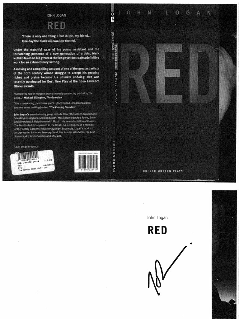 Red - John Logan PDF | PDF