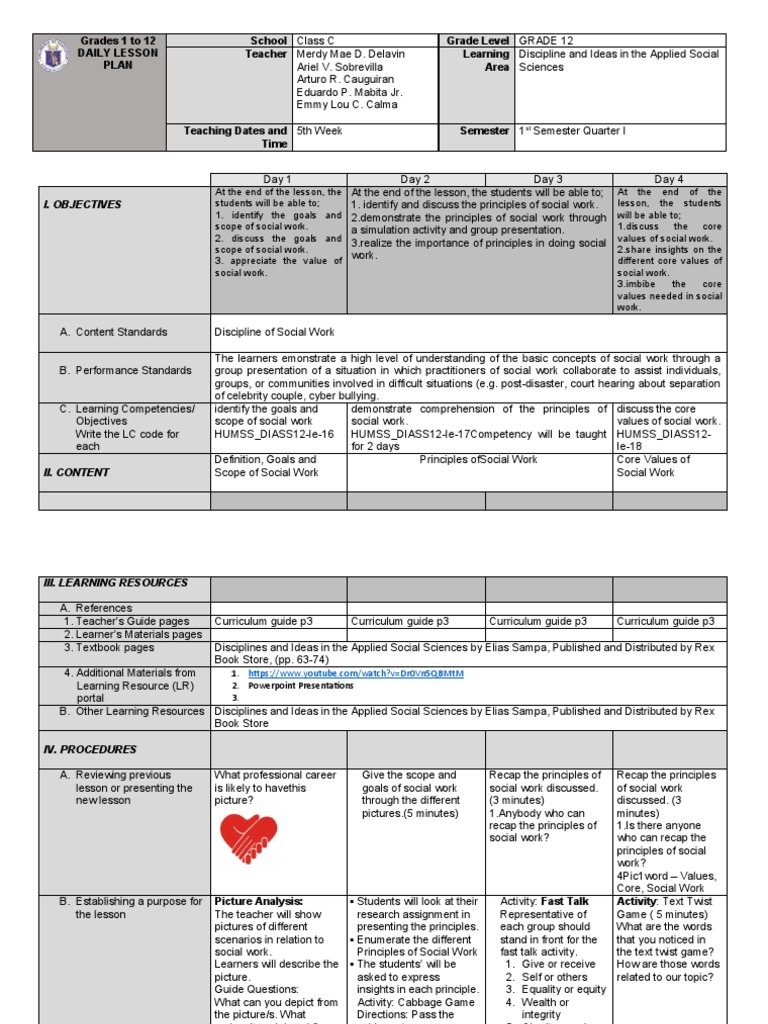 Core Values in Social Work Curriculum | PDF | Career & Growth