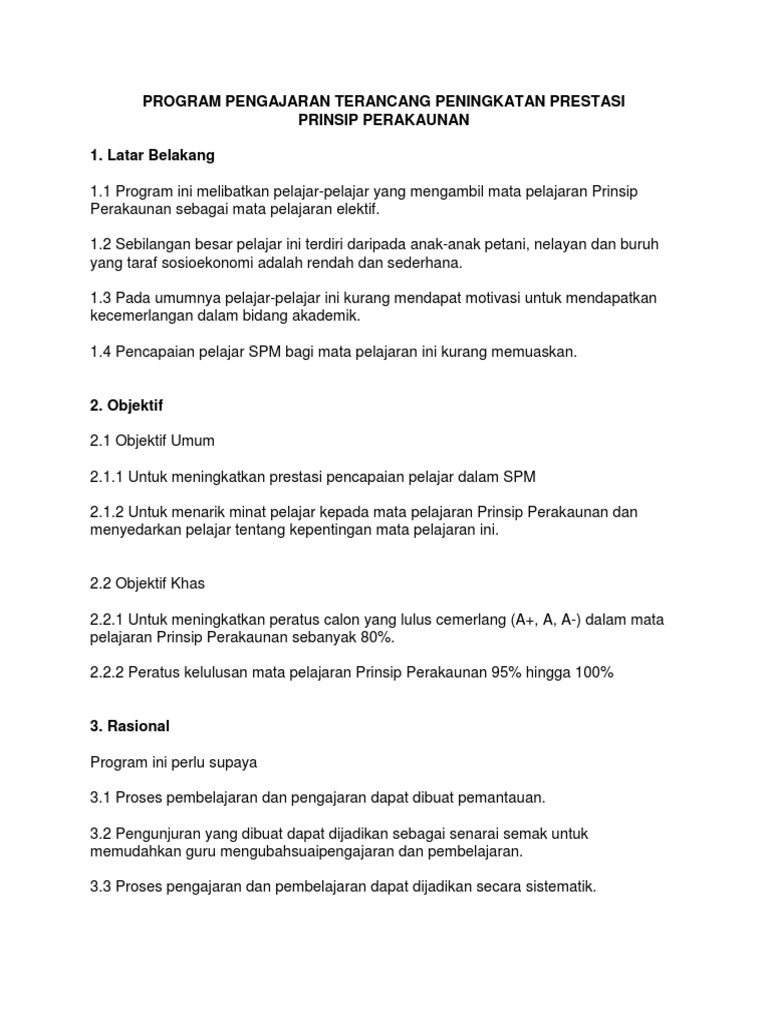 Contoh-Program-Pengajaran-Terancang-Peningkatan-Prestasi Prinsip ...