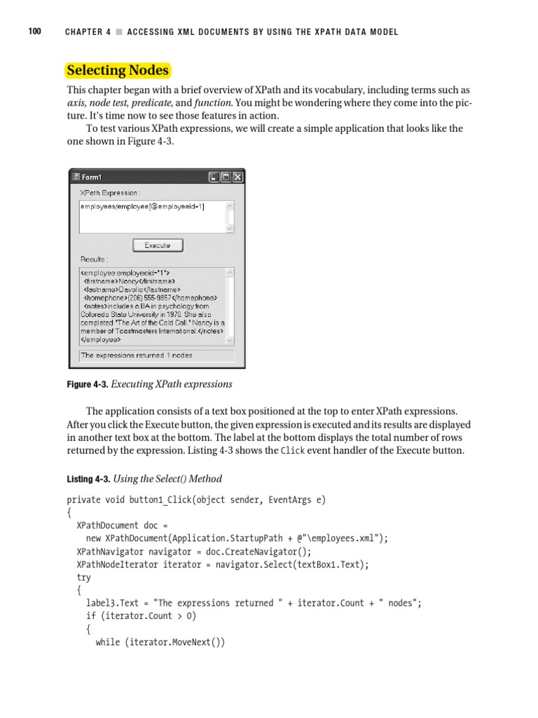 XPathNavigator and Predicate Nodes in XSLT | PDF | X Path | Xslt