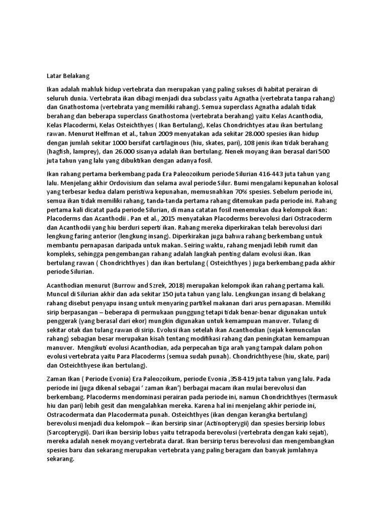 Pisces Placodermata 2 | PDF | Ilmu Sosial | Sejarah