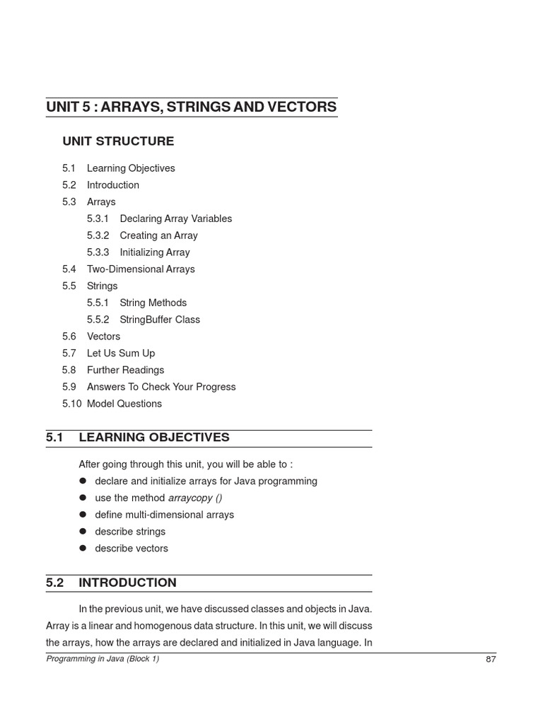 Unit 5 Arrays Strings and Vectors (By Arabinda Saikia) Edited | PDF ... Unit 5 Arrays Strings and Vectors (By Arabinda Saikia) Edited | PDF ...