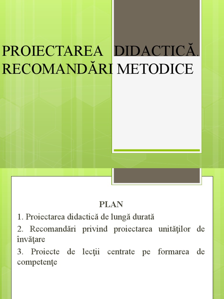 Proiectarea | PDF