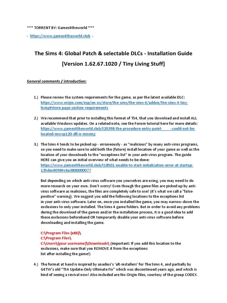 # Installation Guide - Global Patch | PDF | Computer File | Microsoft ...