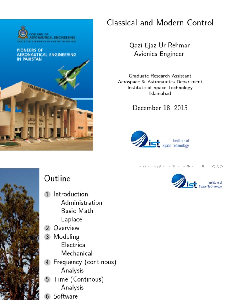 Control System - Slides | PDF | Control Theory | Control System