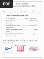Good Habits Vs Bad Habits Worksheet For Grade 1-8 | PDF