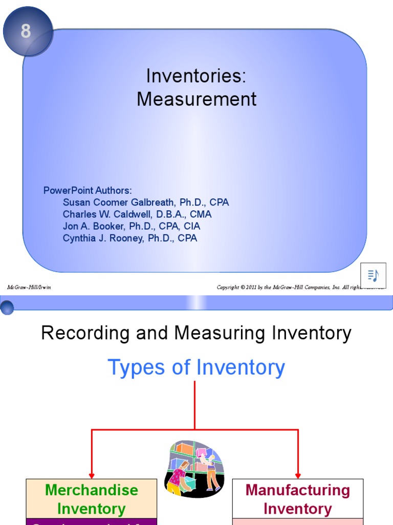 Chapter 8 Inventories | PDF | Inventory Valuation | Cost Of Goods Sold