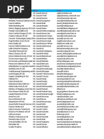 Company Email and Address Directory | PDF