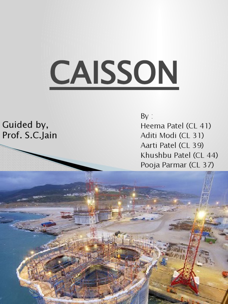 Caisson 2 | PDF | Deep Foundation | Civil Engineering