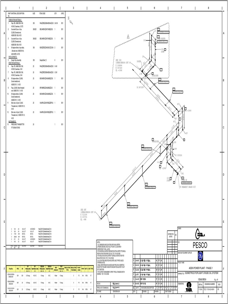 10ENA01BR004 Sheet5-Model | PDF | Pipe (Fluid Conveyance) | Mechanical ...