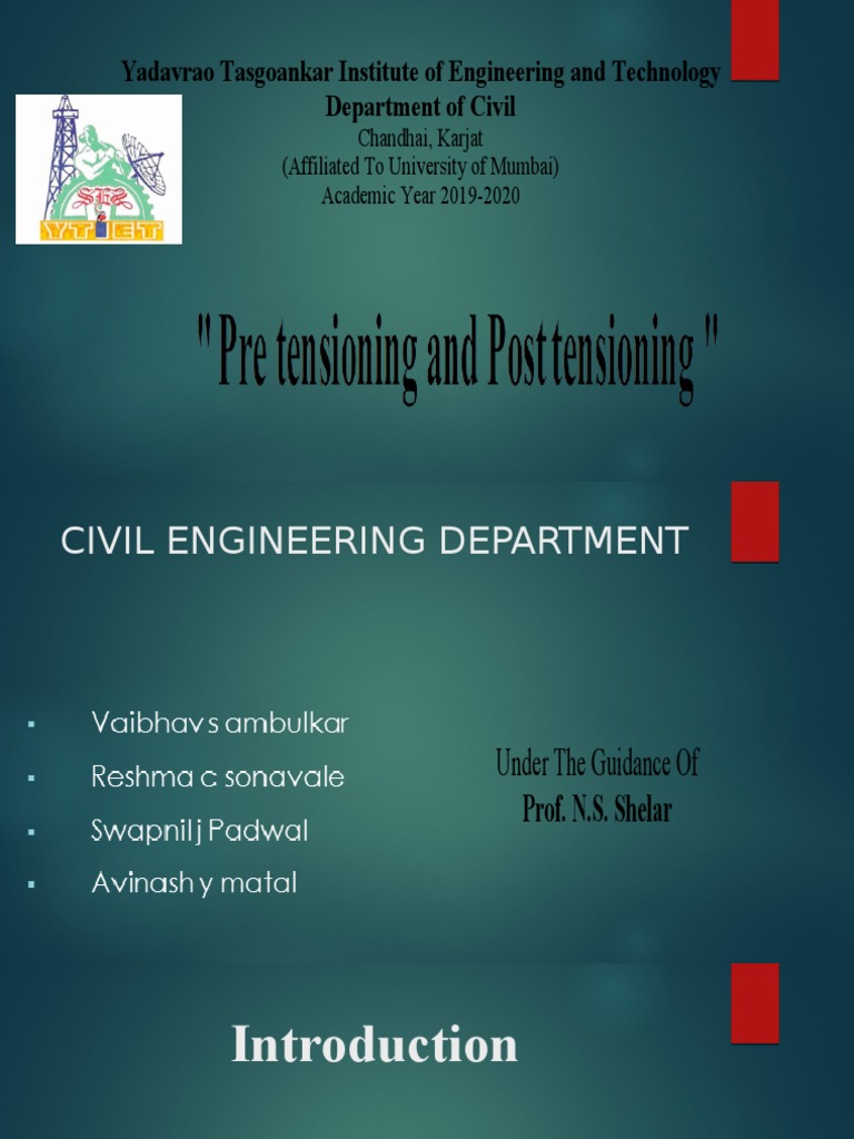 Pretention and Postsioning-4 | PDF | Prestressed Concrete | Civil ...