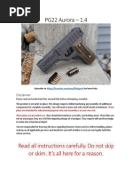 Panther-9 Machine Pistol (Professor Parabellum) . | PDF