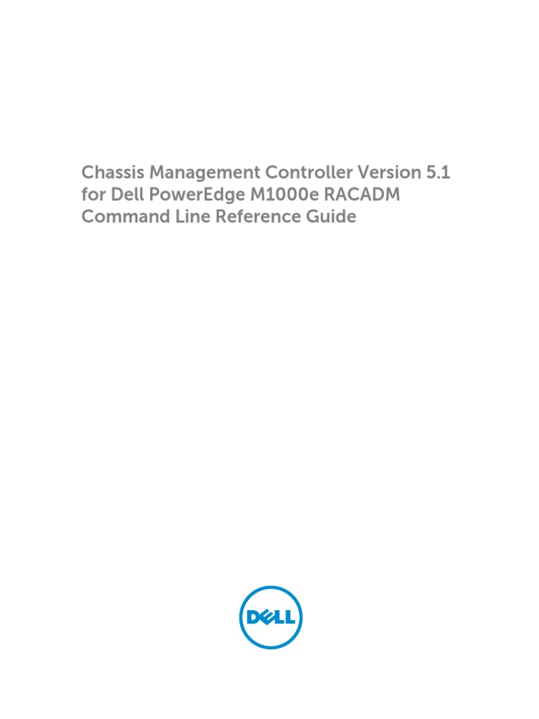 Dell-Cmc-V5.10-M1000e - Reference Guide - En-Us PDF | PDF | Secure ...
