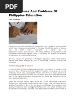 Edcom Report of 1991 | PDF | Quality Of Life | Sharing