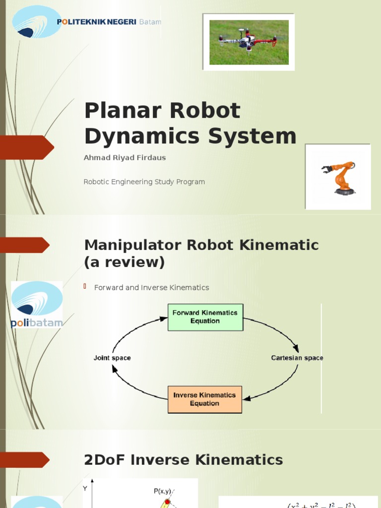 Robot Manipulator - Planar Dynamic System | PDF