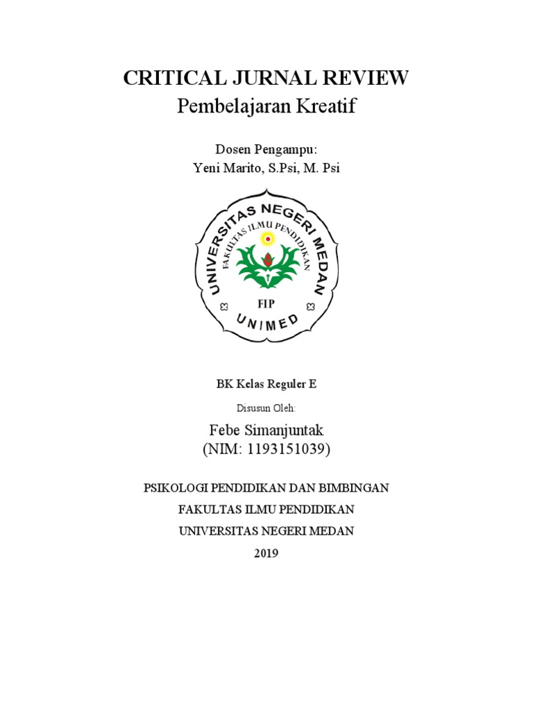 CJR Pembelajaran Kreatif | PDF | Karier & Perkembangan