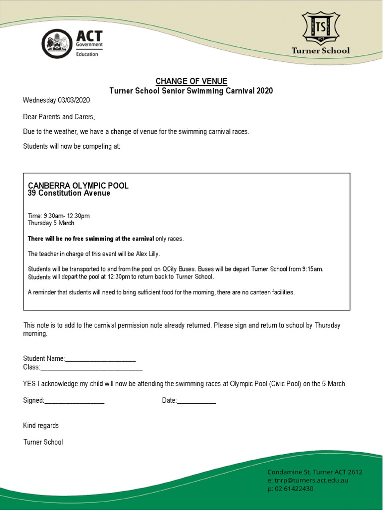 Swimming Note Senior 2020 - Updated | PDF