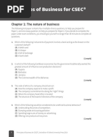 CXC CSEC POB Exam Guide | PDF | Tests | Educational Assessment And ...