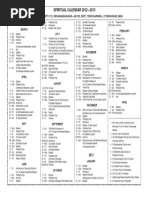 Sindhi Festival Calendar 2025 | PDF | Indian Religions | Religious ...