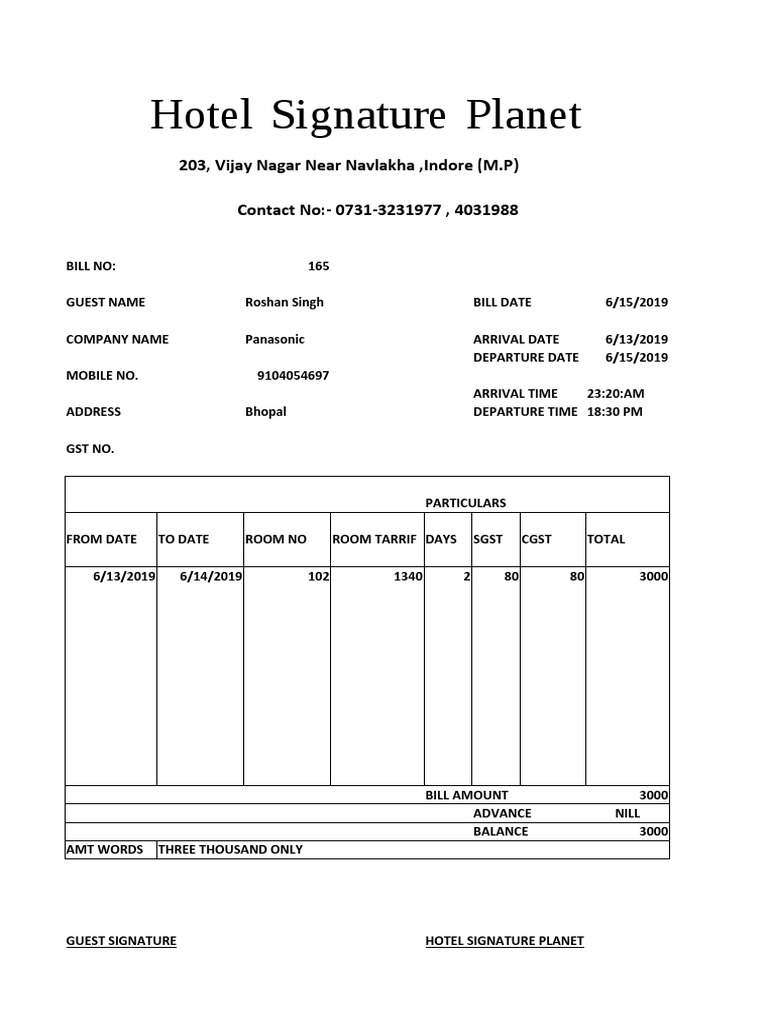 Hotel Signature Planet: 203, Vijay Nagar Near Navlakha, Indore (M.P ...