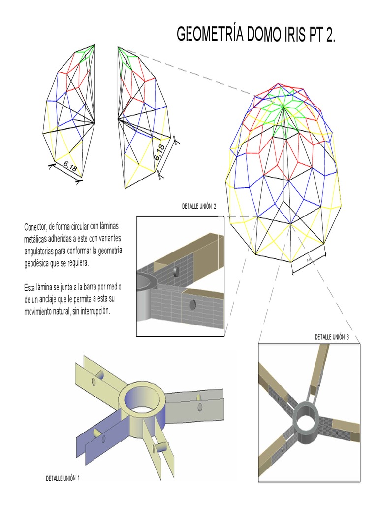 Geometría Domo Iris pt.2 | PDF