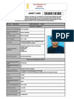 Documents For Caste Validity | PDF