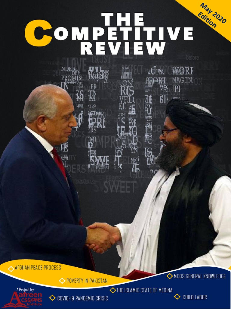 Aafreen CSS-PMS Magazine May 2020 Edition | PDF | Taliban | War In ...