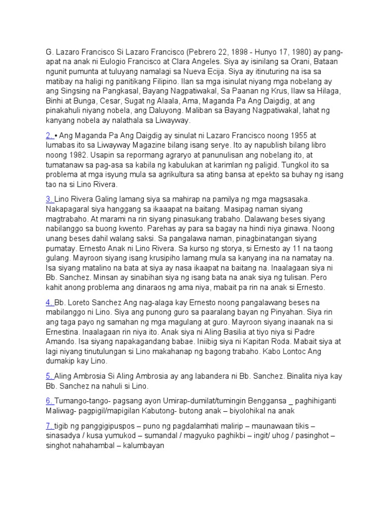 Maganda Pa Ang Daigdig | PDF