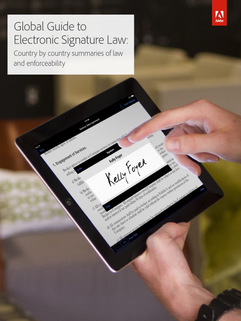 Adobe - Guide - Electronic Signatures | Download Free PDF | Social ...