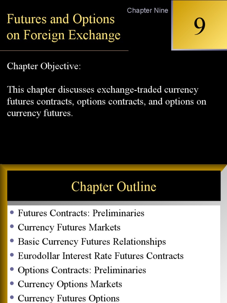 Futures and Options On Foreign Exchange: International Financial ...