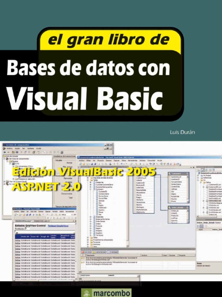 Bases De Datos Con Visual Basic Nodrm Pdf Active X Data Objects Framework