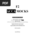 F8 ACCA BPP Revision Kit PDF | PDF