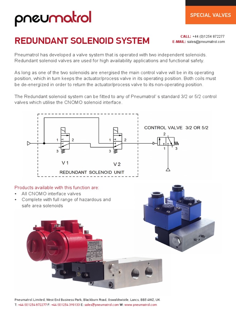 Redundant Solenoid 2oo2 PDF | PDF
