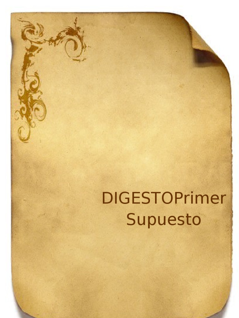 Digesto 1º | PDF | Instituciones sociales | Ciencias sociales