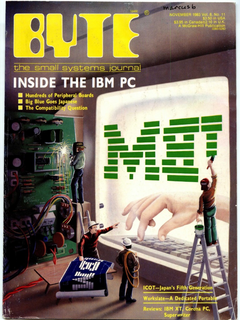 1983 11 BYTE 08-11 Inside The IBM PC | PDF | Ibm Pc Compatibles ...