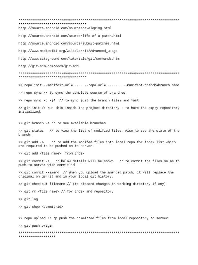 My Git Commands Usefull-Modified | PDF | Operating System Technology | Computing